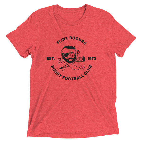Flint Rogues RFC Triblend T-Shirt - Rugby Imports