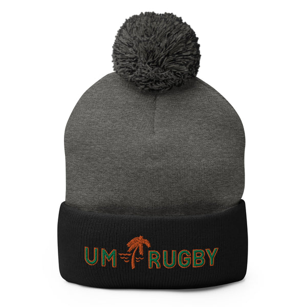 UMiami Rugby Pom Beanie - Rugby Imports