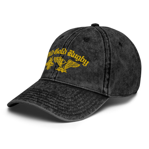 Old Gold RFC Vintage Twill Cap - Rugby Imports