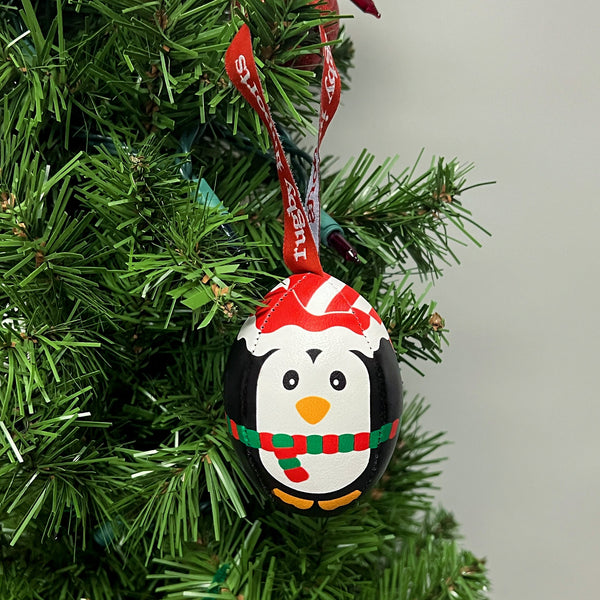 Penguin Rugby Ball Ornament - Rugby Imports