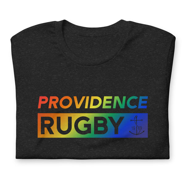 Providence RFC Rainbow Logo T-Shirt - Rugby Imports