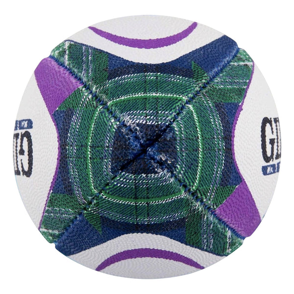 Gilbert Scotland SRU Tartan Mini Rugby Ball - Rugby Imports