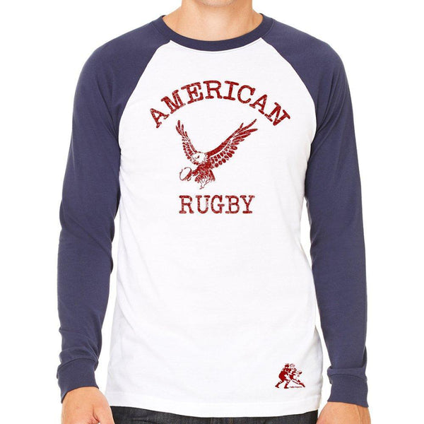 American Rugby Long Sleeve Raglan T-Shirt - Rugby Imports