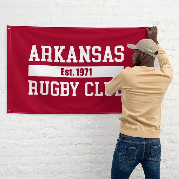U. of Arkansas Wall Flag - Rugby Imports
