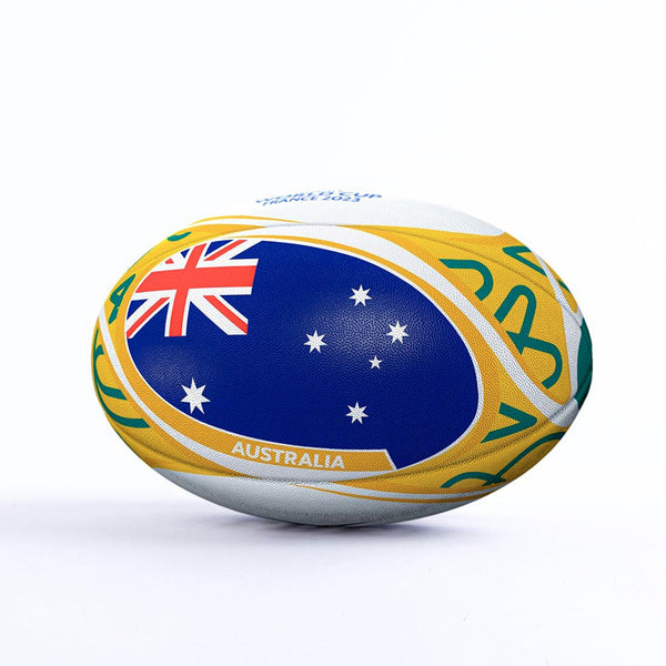 RWC 2023 Australia Flag Ball - Rugby Imports
