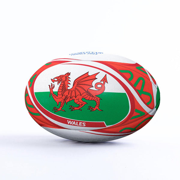RWC 2023 Wales Flag Ball - Rugby Imports